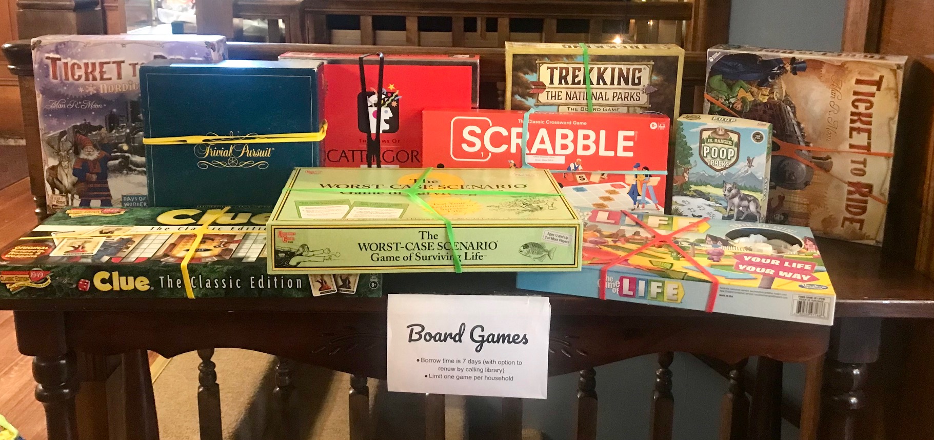 Board Games to Borrow – Abbott Memorial Library