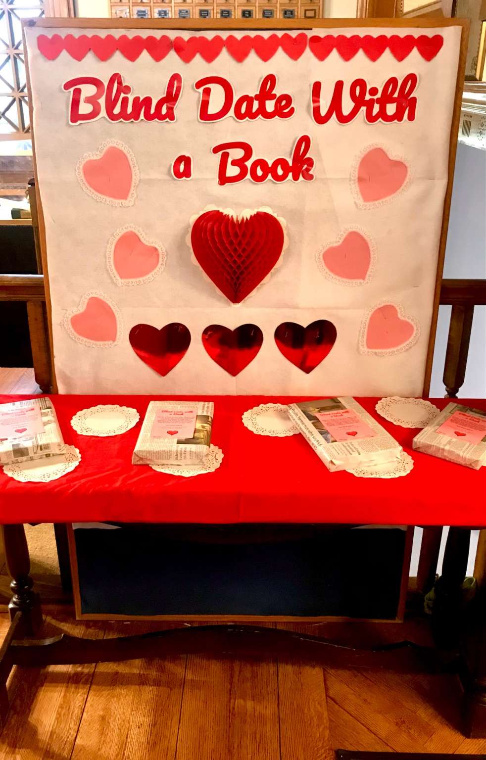 Blind Date with a Book – Abbott Memorial Library