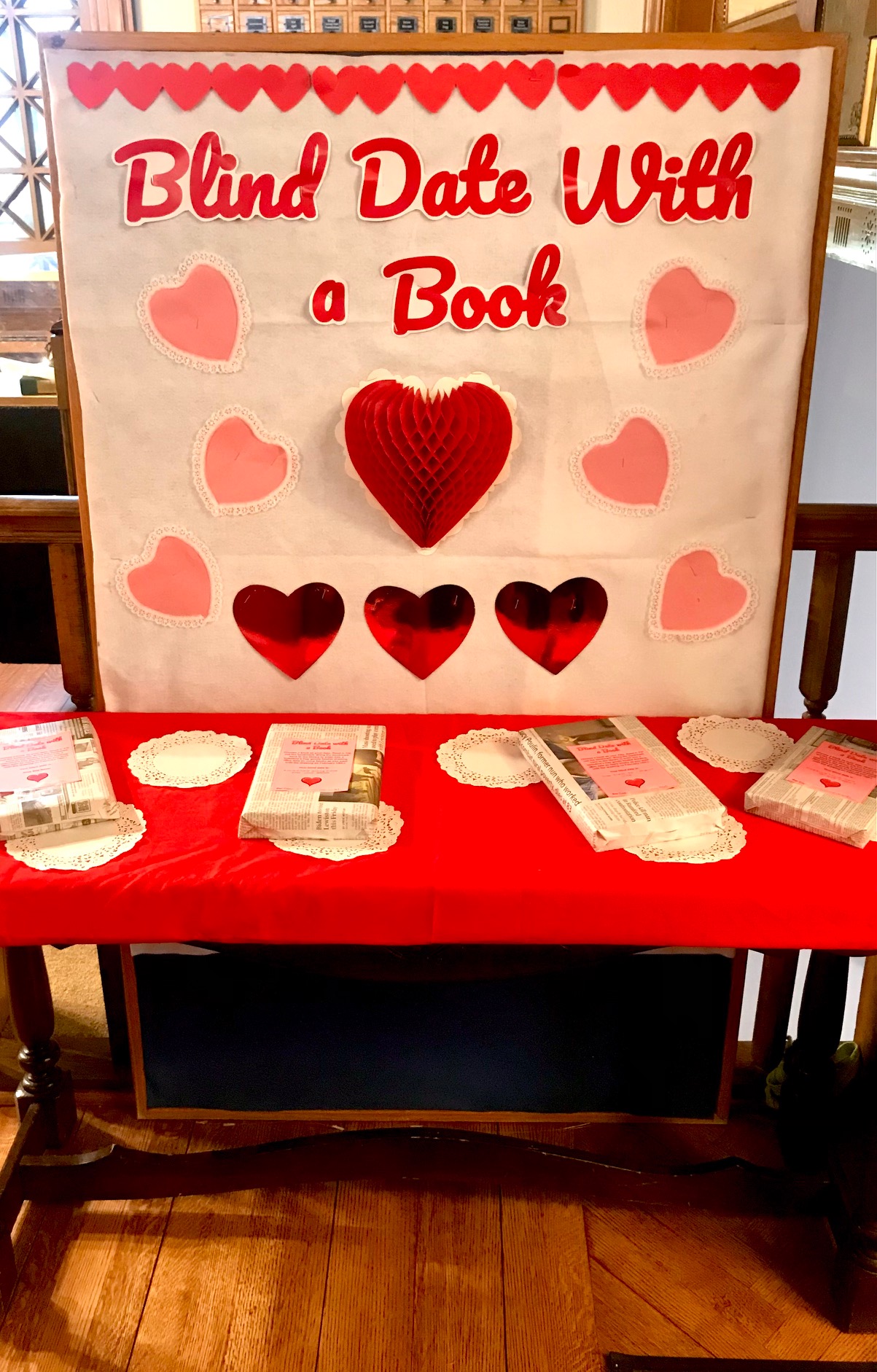 Blind Date with a Book – Abbott Memorial Library